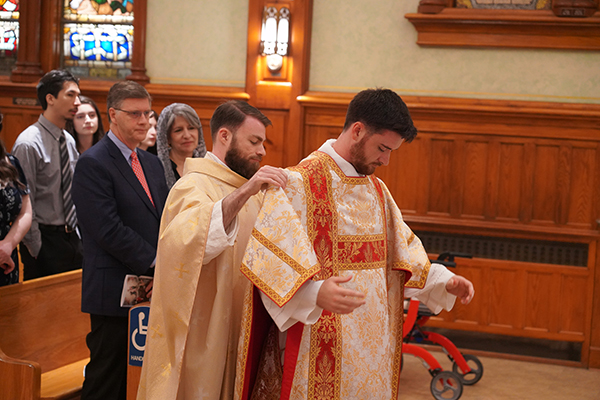 Brother Patrick Lynch, MIC, is ordained to the diaconate | Marians of ...