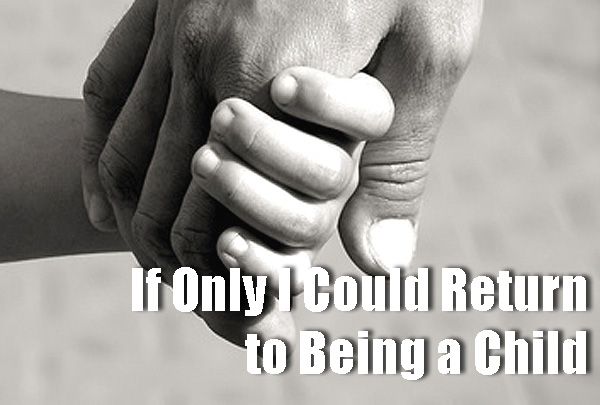 If Only I Could Return to Being a Child | Marians of the Immaculate ...