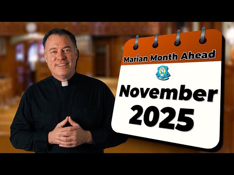 The Marian Fathers' Schedule for November 2025 | Marians of the ...